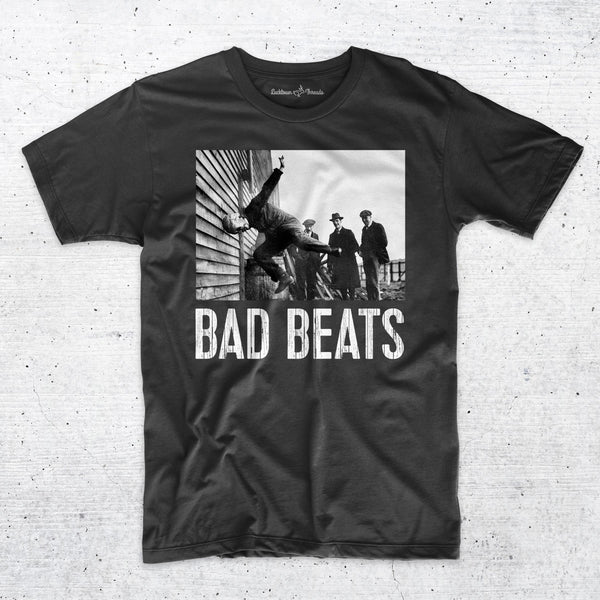 Bad Beats - Sports Bets Degenerate T-Shirt | Lucktown Threads